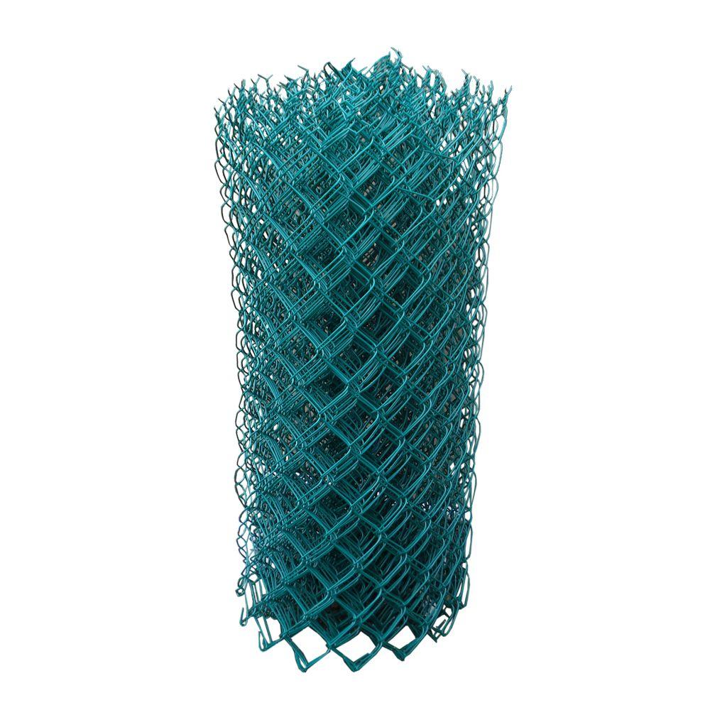 10 gauge Square hole 50mm x 50mm pvc chain link fence for kenya ...