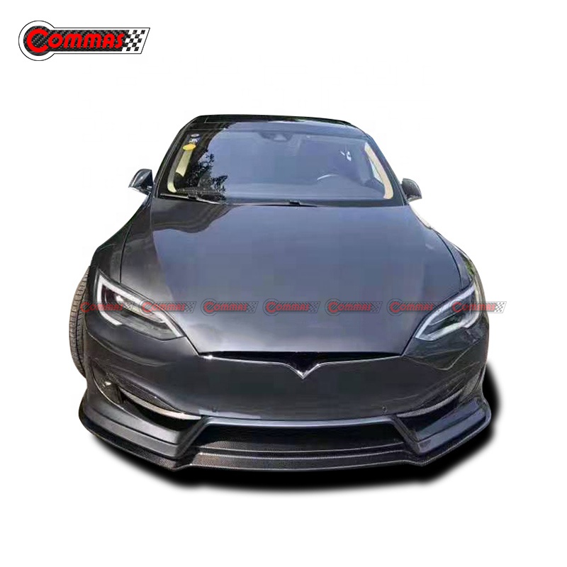 Upgrade To PD Style Fiberglass Front Bumper For Tesla Model S ...