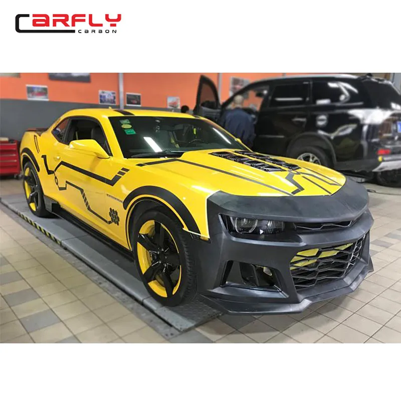 Body kit For Camaro ZL1 Bumper 5th Zl1 style and 6th 1LE style ...