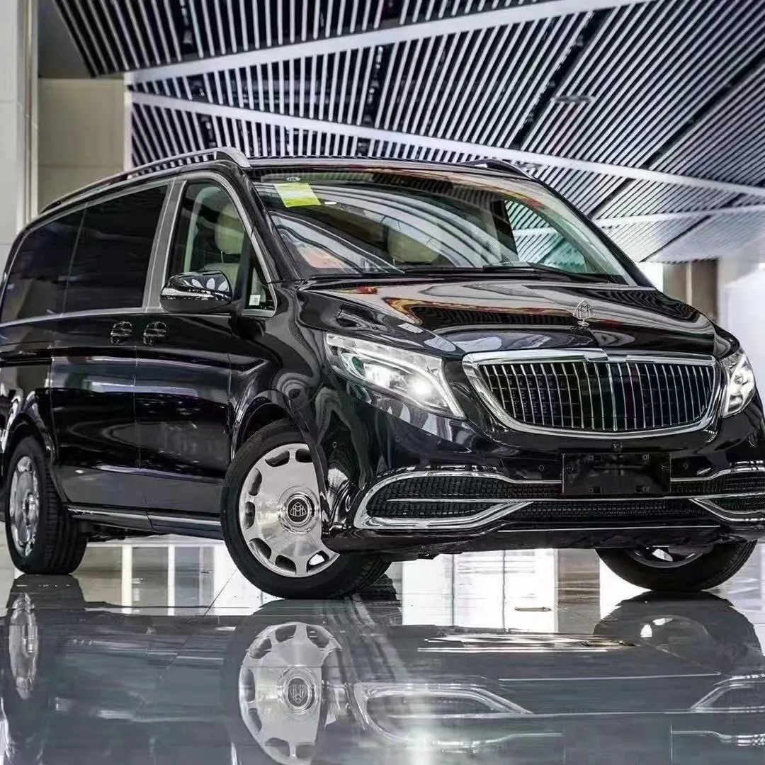 2021 V-class W447 Vito Maybach Style Body Kit Front Bumper Grille Rear Bumper Hood For Mercedes ...