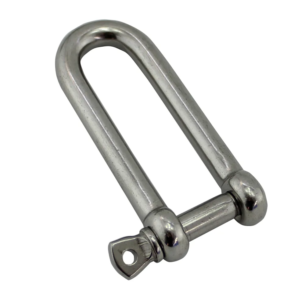 Stainless Steel Lifting Safety Captive Pin Long Dee Shackle ...