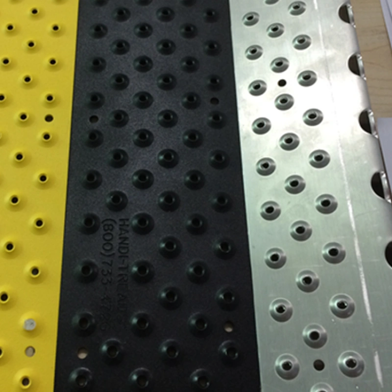 Aluminum Traction tread safety grating ladder rung for step ... Aluminum Traction tread safety grating ladder rung for step ...