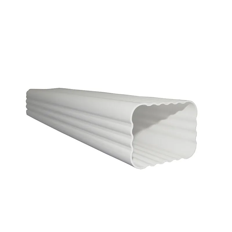 Rectangular Downspout Prefab Roof System Pvc Drainage Water Slide Pipe ...