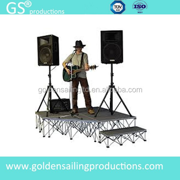 Concert stage roof truss system, portable stage podium for music ...