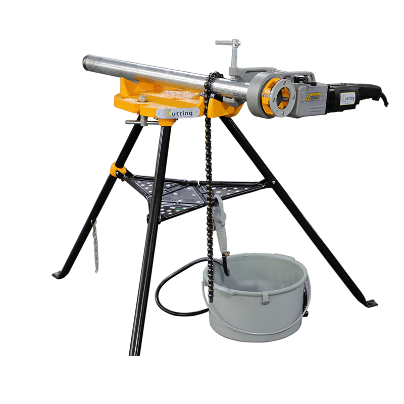 6-inch Tripod Pipe Chain Vise Stand, Heavy Duty Pipe Stand Tripod fit ...