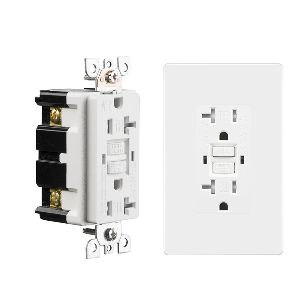 20 AMP gfci socket electrical UL Listed USA Standard electrical outlet ...