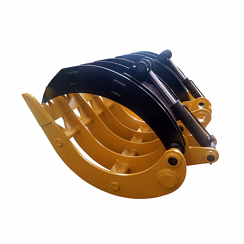 20 tons excavator root rake grapple hydraulic rake grabber - tradechina.com