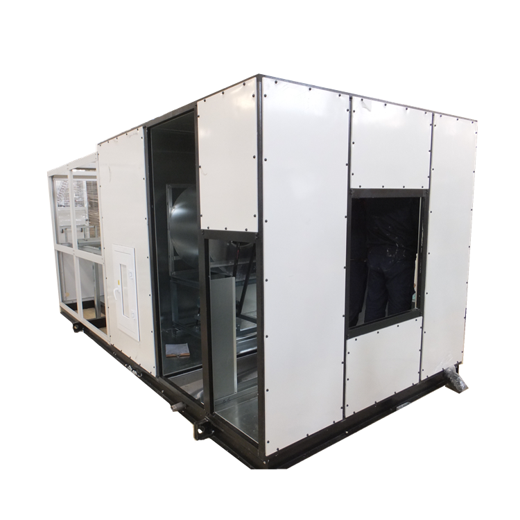 Hvac system Rooftop compact air handling unit with cleanliness control ...