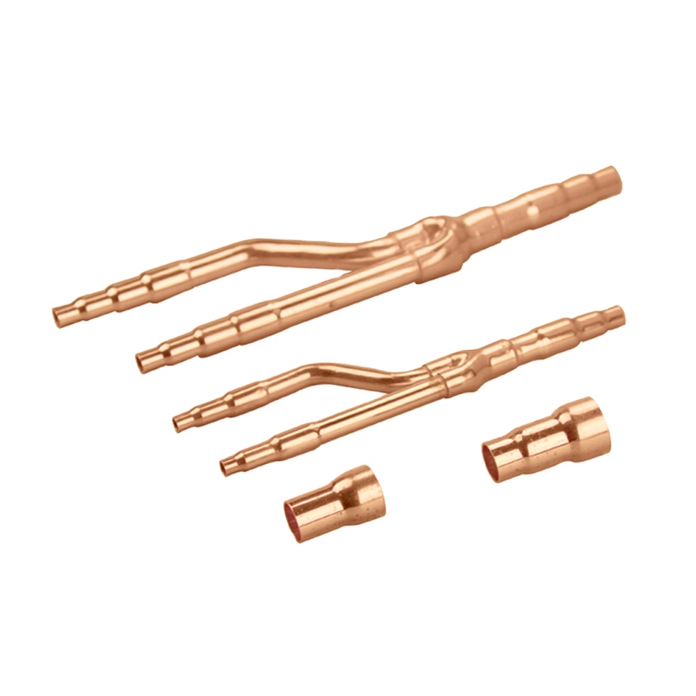 Copper Branch Pipe Y Joints for VRF System Y Kit RefNet For MHI DIS-180 ...