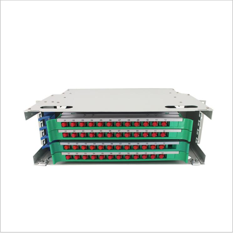 144 port fiber optic patch panel rack mount ODF 144 port - tradechina.com