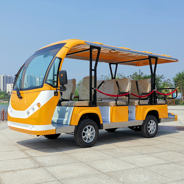 mini bus electric 11 seater electric sightseeing tourism bus vehicle ...