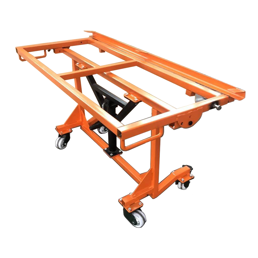 Raizi tilting slab transport cart countertop install cart trolley work ...