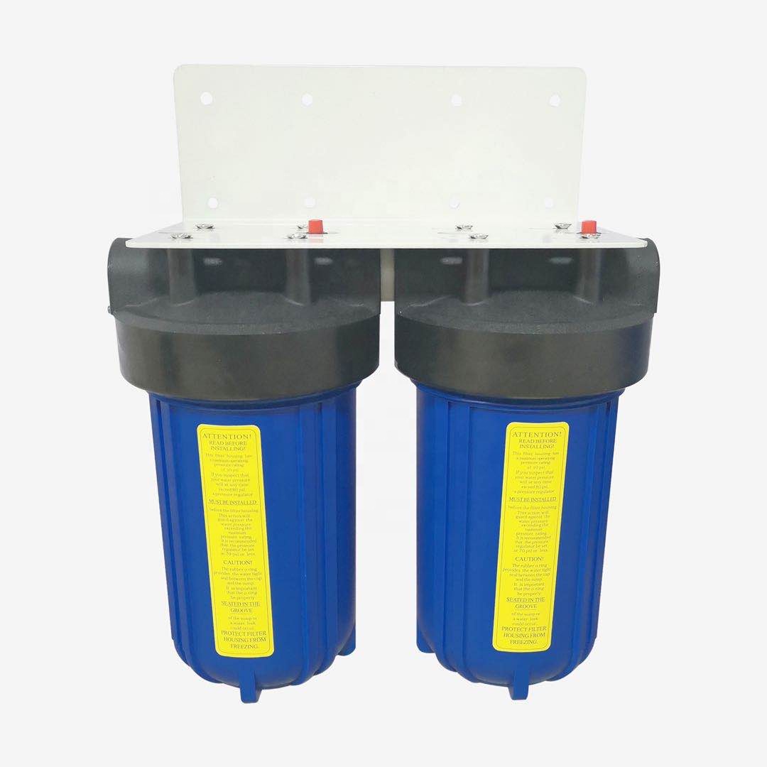 Jumbo Water Filter Whole House 2 Stages 10 Inch Big Blue Activated ...