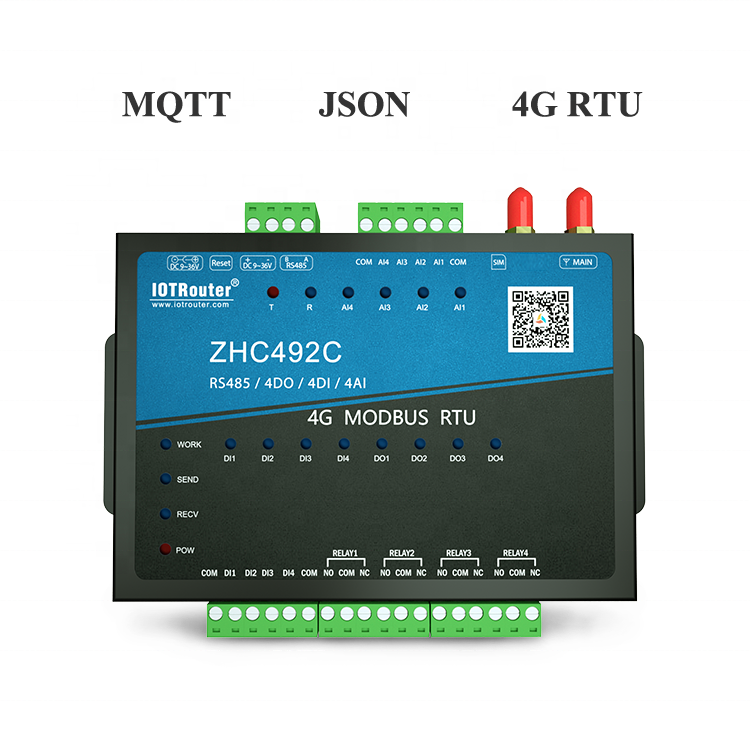 IOTRouter 4G Modem LTE Cat-1 to Serial RS485 Port Gateway for PLC and ...