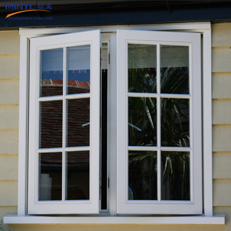 aluminum window with grid design /grill design casement windows ...