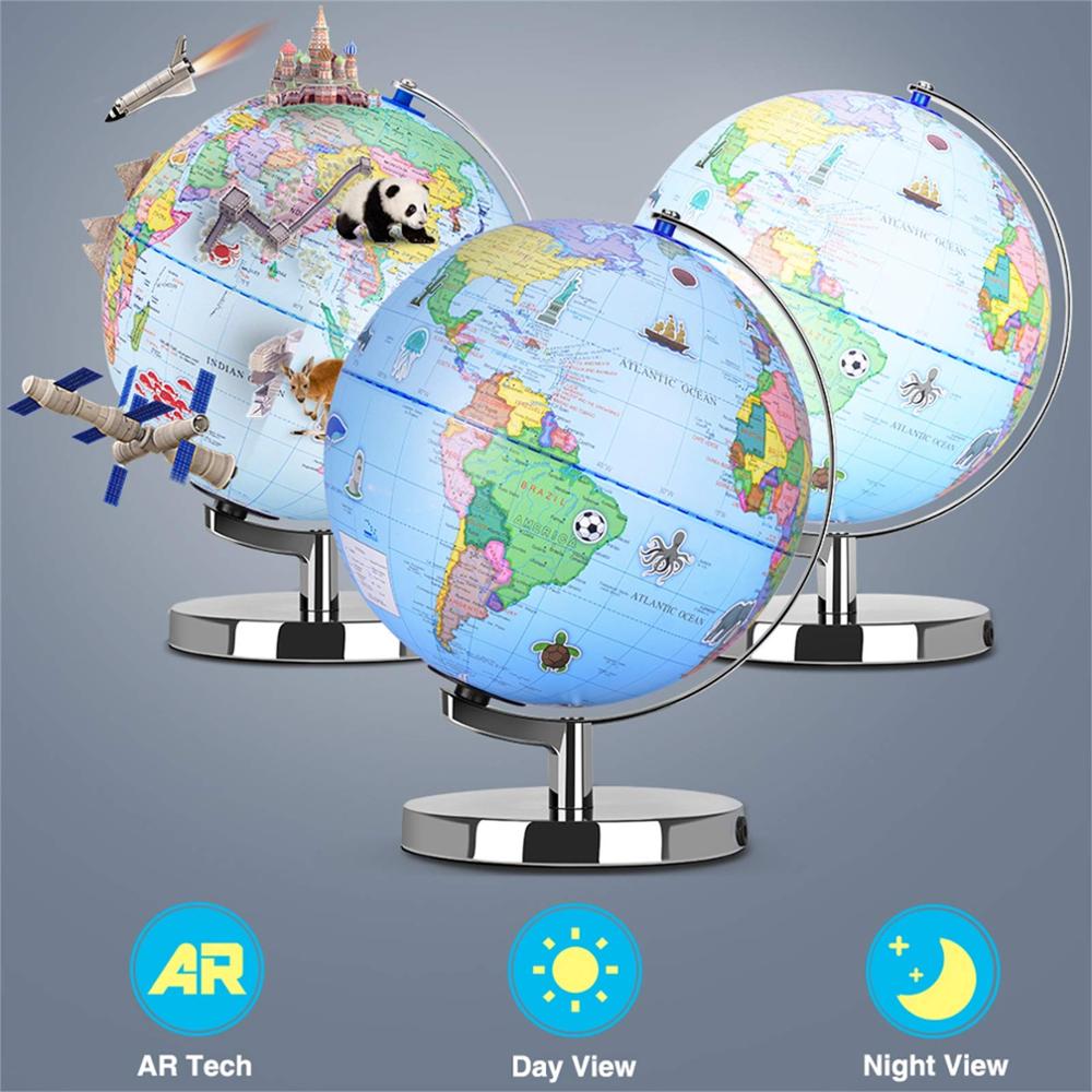 AR World Political Map - Globe Edition - tradechina.com