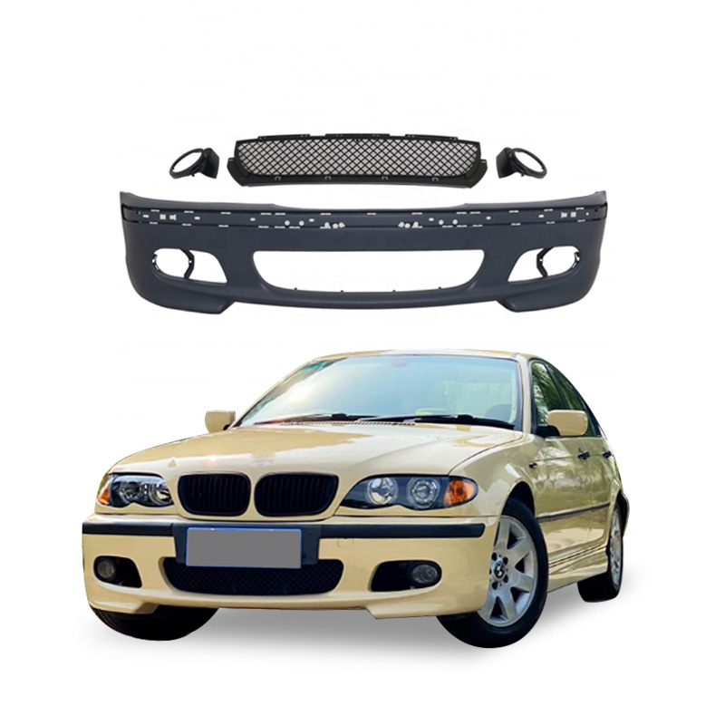 Body Kit E46 Front Bumper kit for BMW E46 M-Tech M-Sport Sedan Touring ...